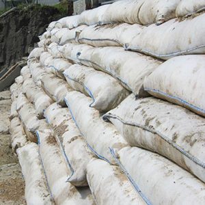 Jual Geobag, Sandbag Harga Supplier CV. Mutu Utama Geoteknik